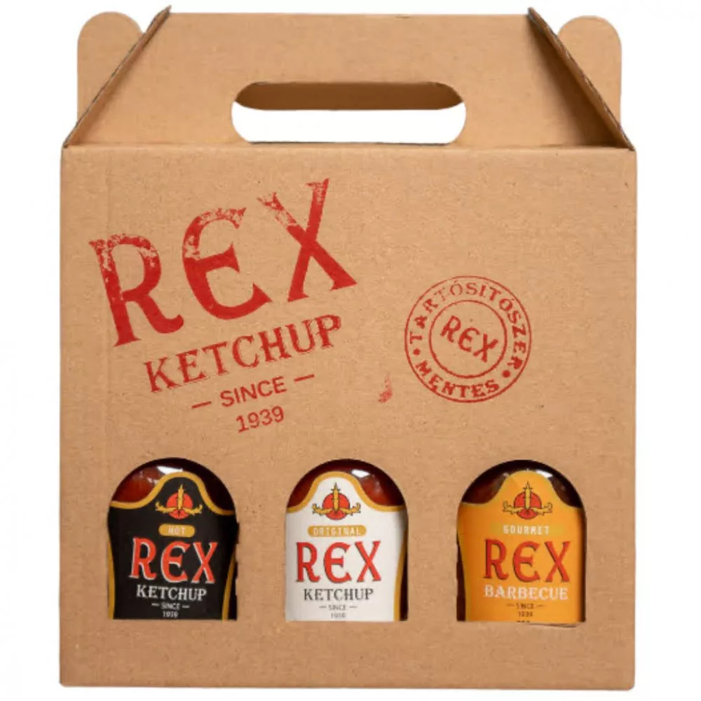 Rex Grill Pack (original, scharf, BBQ), 3x230g - Reform és e
